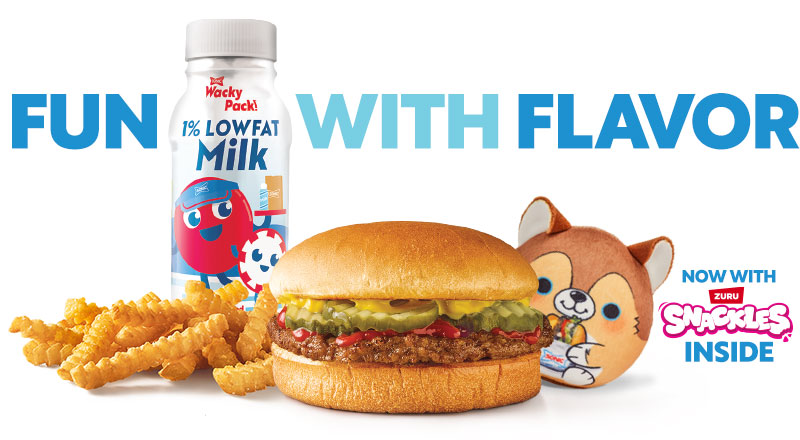 Sonic Drive In Toy Wacky Pack - Zuru Snackles for Limited time